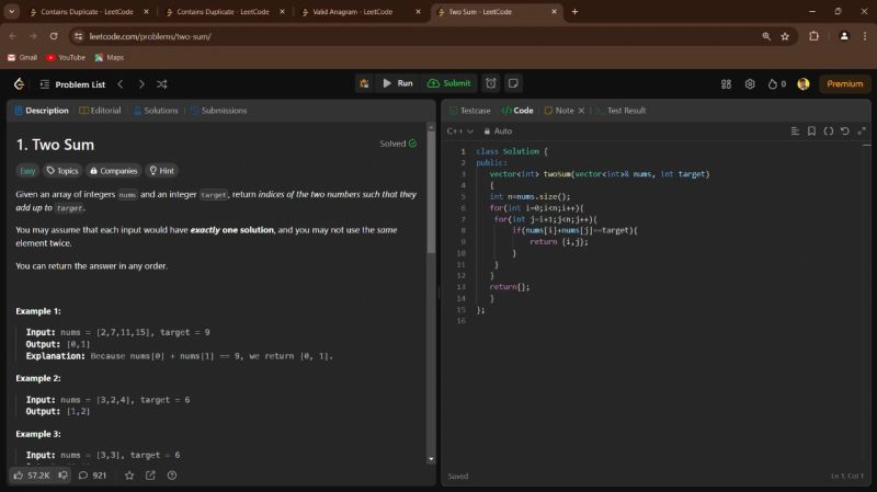 Anmol Sharma on LinkedIn: #leetcode #dsa #day1 #linkedinstreak # ... Anmol Sharma on LinkedIn: #leetcode #dsa #day1 #linkedinstreak # ...