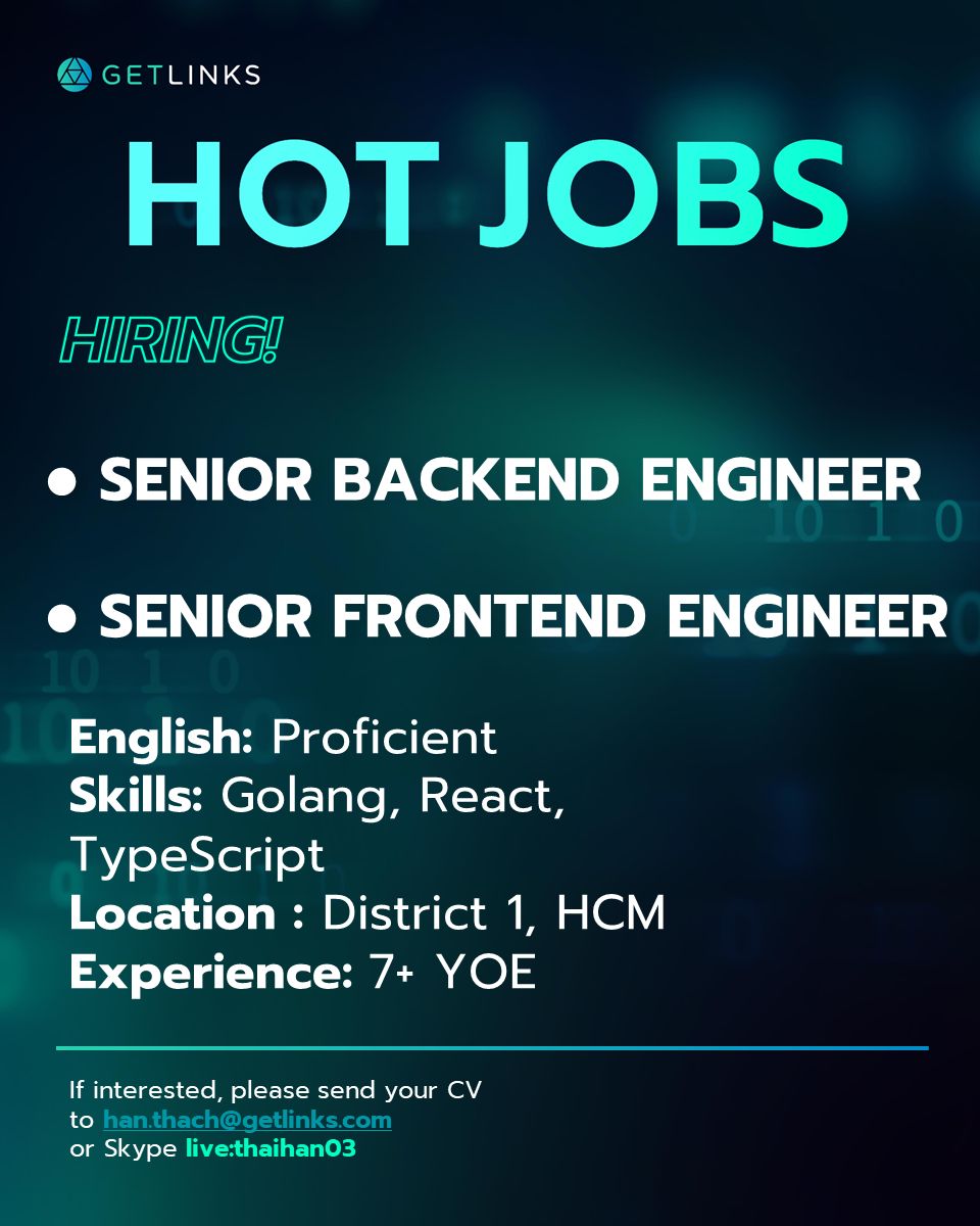 Thach Thai Han on LinkedIn: #golang #typescript #react #itjobs #hiring Thach Thai Han on LinkedIn: #golang #typescript #react #itjobs #hiring
