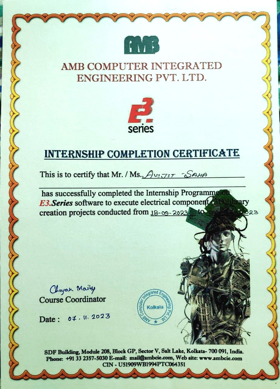 AVIJIT Saha on LinkedIn: The certificate is completion of Internship 💜 AVIJIT Saha on LinkedIn: The certificate is completion of Internship 💜