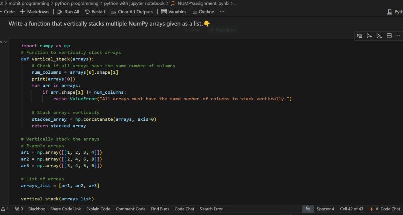 Mohit Vijay on LinkedIn: #datascience #python #numpy #machinelearning # ... Mohit Vijay on LinkedIn: #datascience #python #numpy #machinelearning # ...