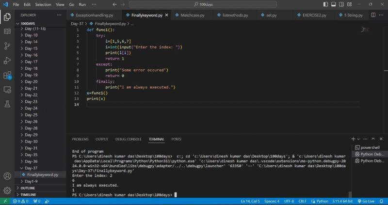 Dinesh kumar Das on LinkedIn: #python #pythonprogramming #pythoncoding ... Dinesh kumar Das on LinkedIn: #python #pythonprogramming #pythoncoding ...