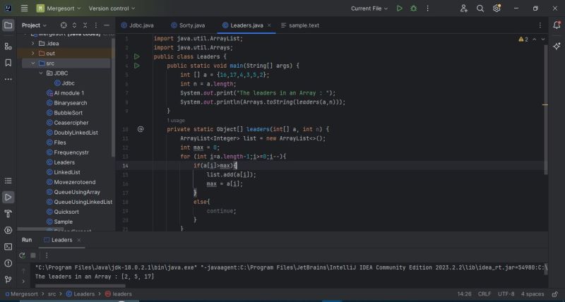 Rohith R on LinkedIn: 🚀 Excited to share some Java coding questions ... Rohith R on LinkedIn: 🚀 Excited to share some Java coding questions ...