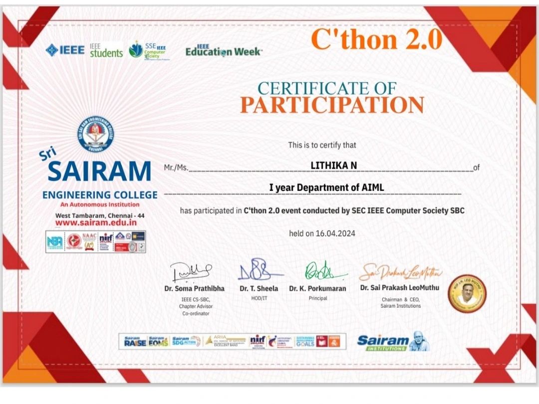 Lithika Narayanan on LinkedIn: Hello Connections 👋 I am happy to ... Lithika Narayanan on LinkedIn: Hello Connections 👋 I am happy to ...