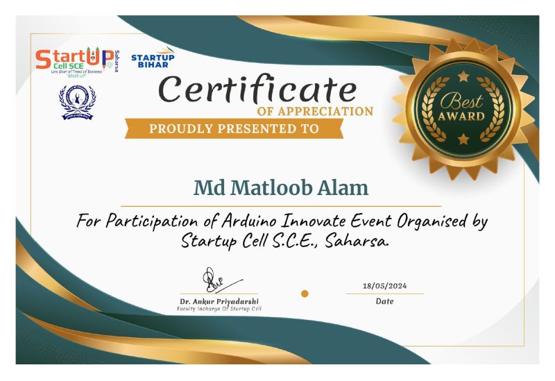 Md MatlooB A. on LinkedIn: #scesaharsa #gecarwal #arduino #innovation # ... Md MatlooB A. on LinkedIn: #scesaharsa #gecarwal #arduino #innovation # ...