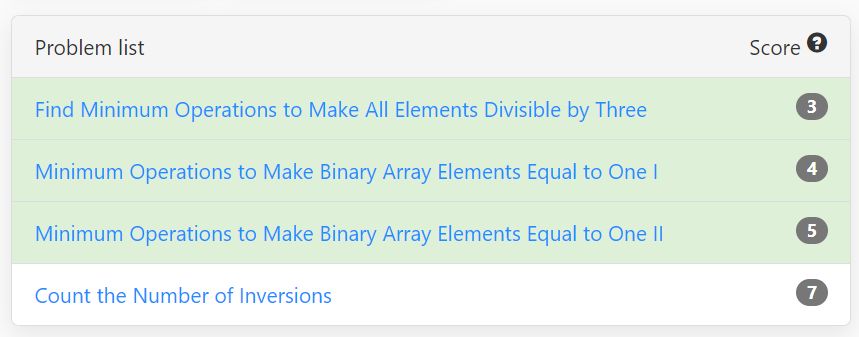Vijaya kumar Annam on LinkedIn: #leetcode #biweekly #contest #coding # ... Vijaya kumar Annam on LinkedIn: #leetcode #biweekly #contest #coding # ...