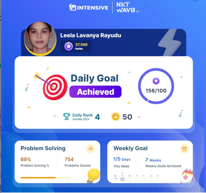 Leela Lavanya Rayudu on LinkedIn: #ccbp #javascript #nxtwave # ... Leela Lavanya Rayudu on LinkedIn: #ccbp #javascript #nxtwave # ...