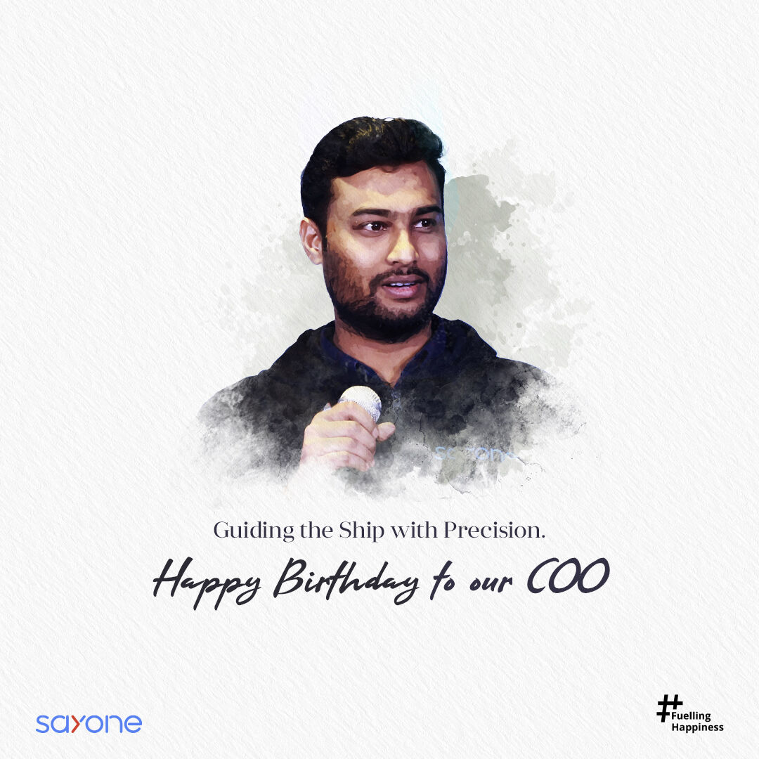 SayOne Technologies on LinkedIn: #happybirthday #coo #sayone #teamsayone SayOne Technologies on LinkedIn: #happybirthday #coo #sayone #teamsayone