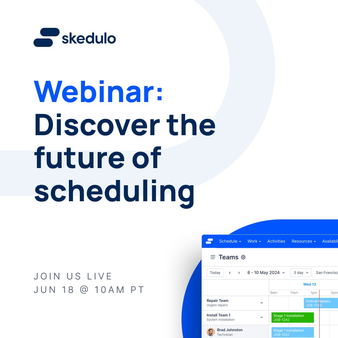 Skedulo on LinkedIn: Have you registered! Skedulo's latest product ... Skedulo on LinkedIn: Have you registered! Skedulo's latest product ...