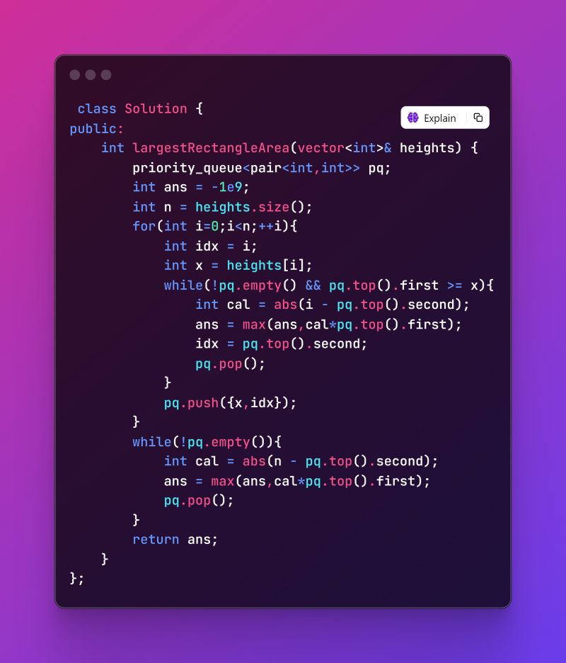 How to calculate the largest rectangle on LeetCode | Himanshu Sahu ... How to calculate the largest rectangle on LeetCode | Himanshu Sahu ...