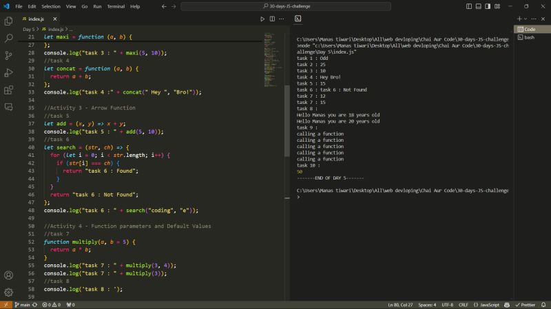Manas Tiwari on LinkedIn: #javascript #chaiaurcode #30daysofjavascript ... Manas Tiwari on LinkedIn: #javascript #chaiaurcode #30daysofjavascript ...