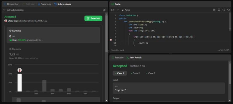 Utsav Maji on LinkedIn: #leetcode #codingjourney #dailycoding #dsa #cpp ... Utsav Maji on LinkedIn: #leetcode #codingjourney #dailycoding #dsa #cpp ...