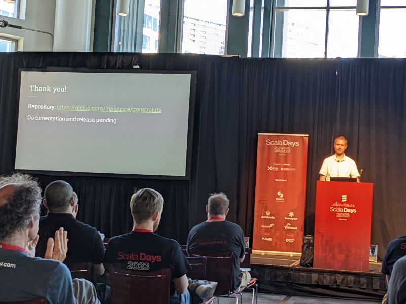 Colin Williams on LinkedIn: At the Scala days conference in Seattle ... Colin Williams on LinkedIn: At the Scala days conference in Seattle ...