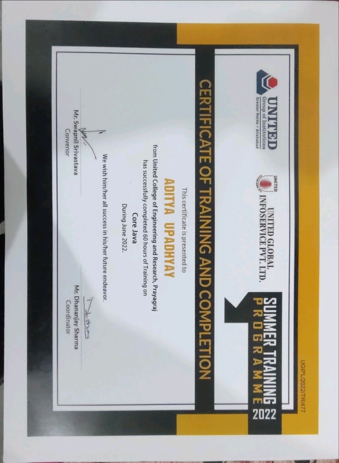 Aditya Upadhyay on LinkedIn: #corejava #ucernaini Aditya Upadhyay on LinkedIn: #corejava #ucernaini