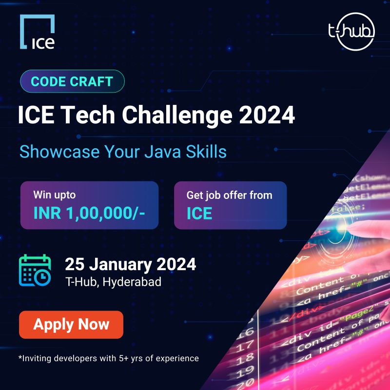 Pawan Kumar Ch on LinkedIn: Grab the Icing at THub Pawan Kumar Ch on LinkedIn: Grab the Icing at THub