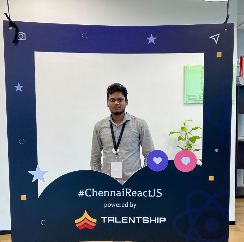 Karthikeyan N on LinkedIn: #chennaireact #chennaireact #reactjs # ... Karthikeyan N on LinkedIn: #chennaireact #chennaireact #reactjs # ...