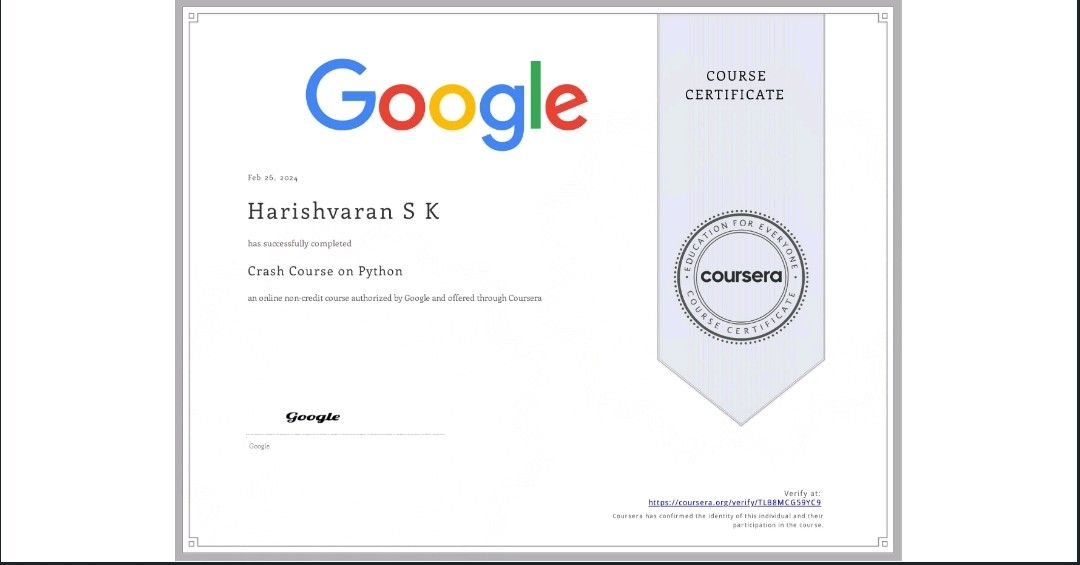 Harish Varan on LinkedIn: #pythonprogramming #happylearning Harish Varan on LinkedIn: #pythonprogramming #happylearning