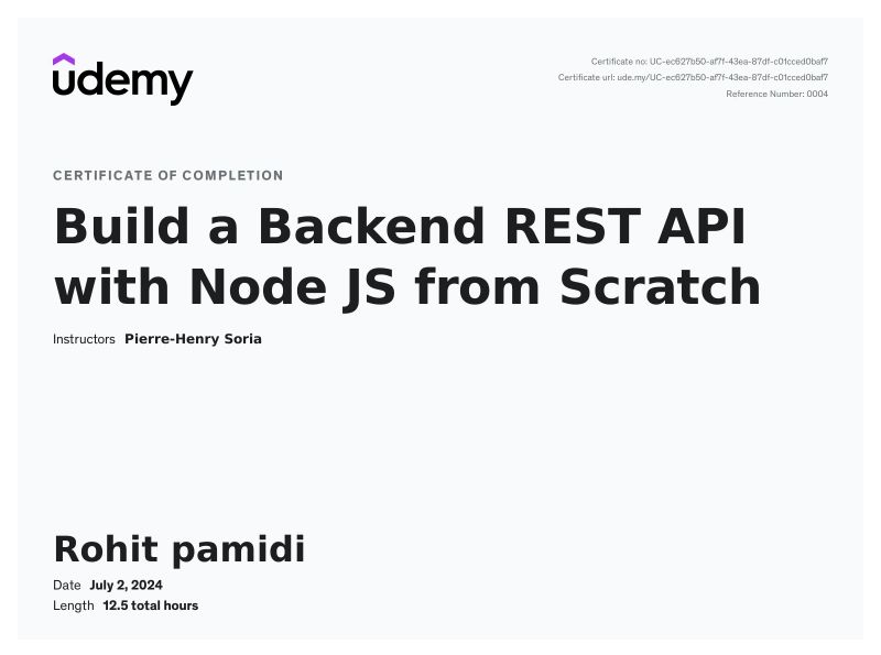 ROHIT PAMIDI on LinkedIn: #learning #nodejs #backenddevelopment # ... ROHIT PAMIDI on LinkedIn: #learning #nodejs #backenddevelopment # ...