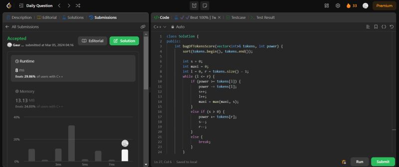 Gaur Sundar on LinkedIn: #leetcode #codingchallenge #30daysofcode # ... Gaur Sundar on LinkedIn: #leetcode #codingchallenge #30daysofcode # ...