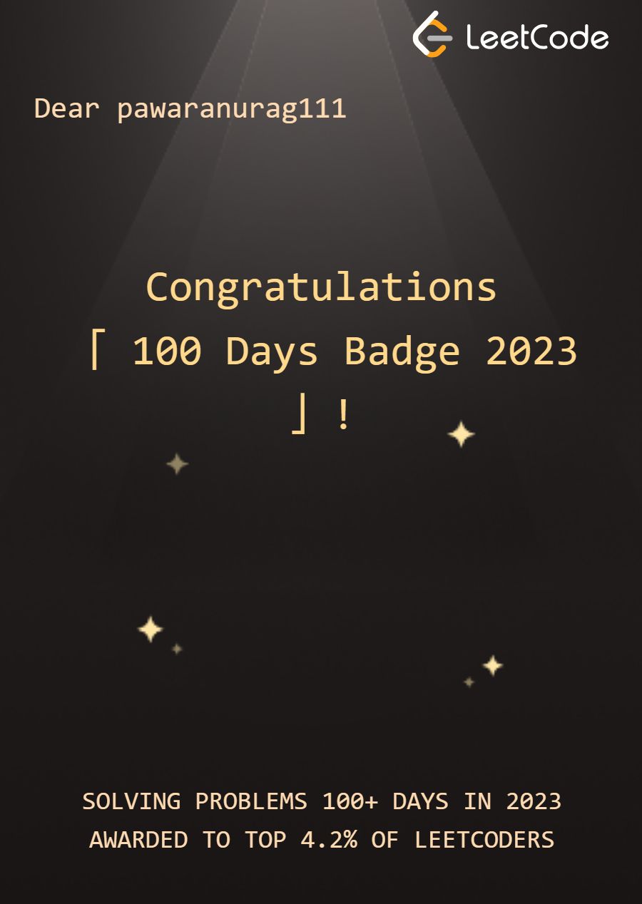 Anurag Pawar on LinkedIn: #coding #leetcode #sde #swe #techenthusiast # ... Anurag Pawar on LinkedIn: #coding #leetcode #sde #swe #techenthusiast # ...