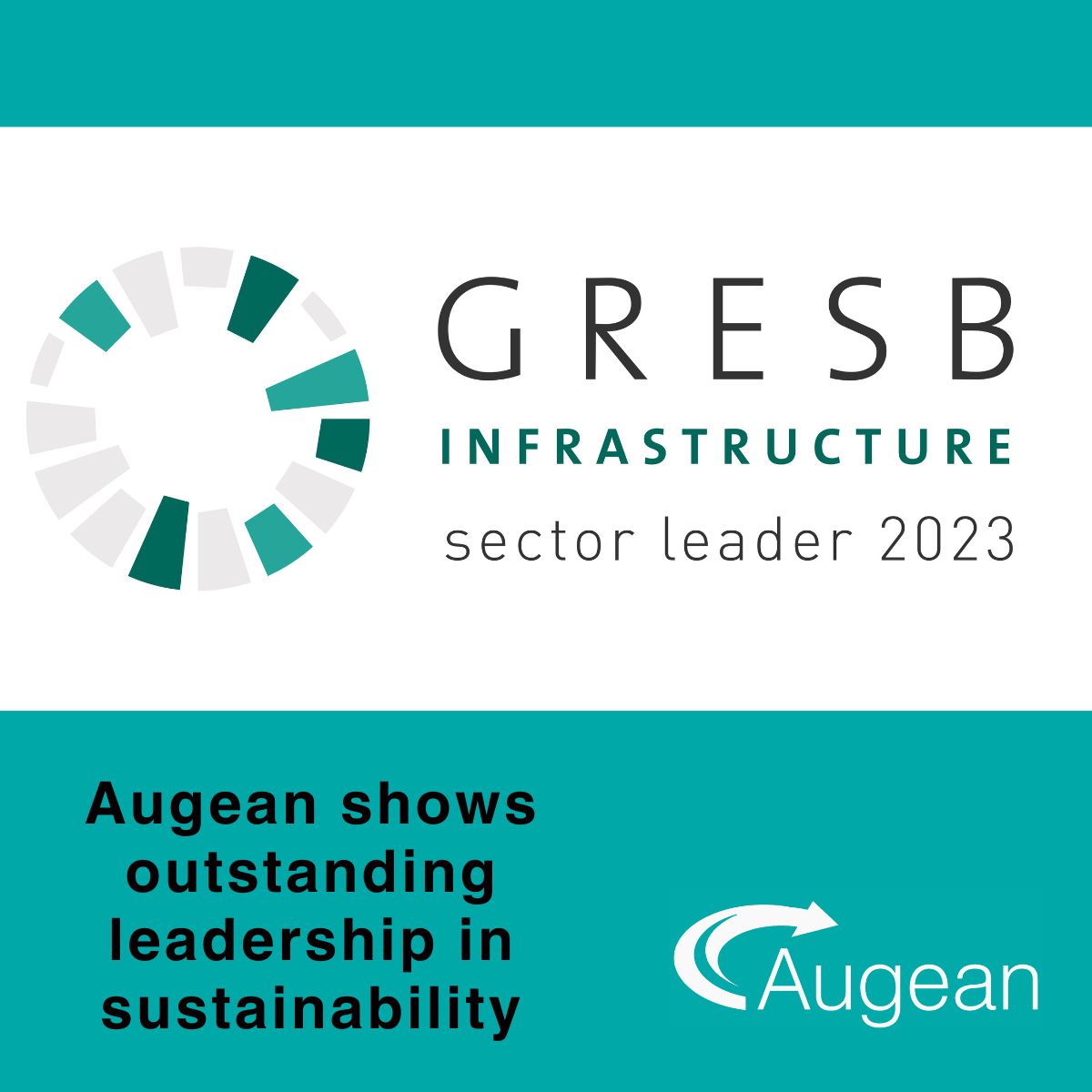 Augean named a Sector Leader by GRESB Infrastructure | Augean posted on ... Augean named a Sector Leader by GRESB Infrastructure | Augean posted on ...