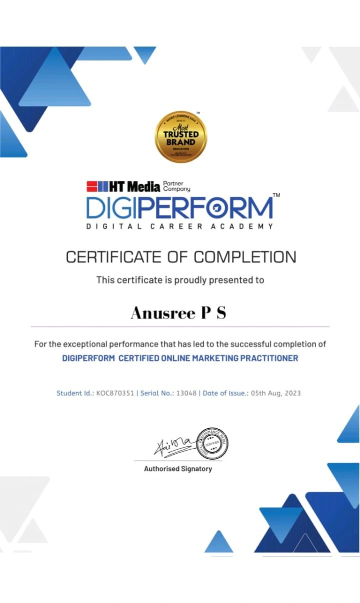 Anusree P. S posted on LinkedIn Anusree P. S posted on LinkedIn