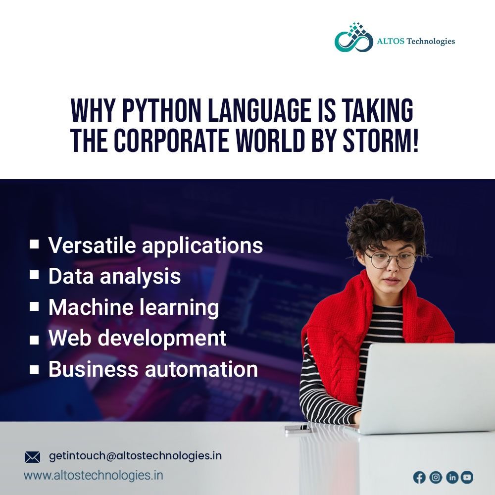 ALTOS Technologies Kochi on LinkedIn: #pythonprogramming # ... ALTOS Technologies Kochi on LinkedIn: #pythonprogramming # ...