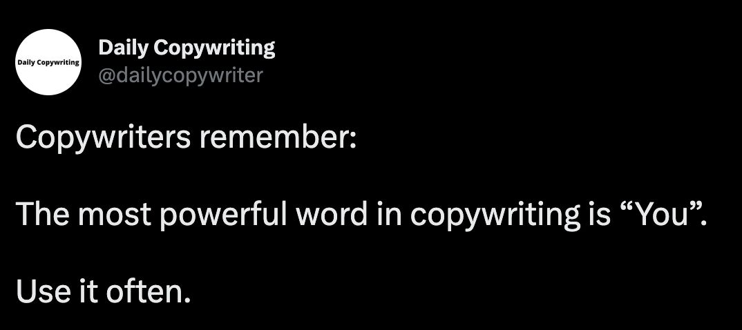 Daily Copywriting on LinkedIn: Copywriters remember: The most powerful ... Daily Copywriting on LinkedIn: Copywriters remember: The most powerful ...