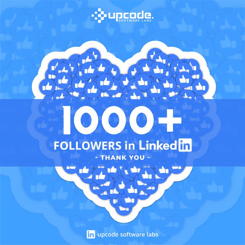 Upcode Software Labs on LinkedIn: #thankyou #followers #upcode # ... Upcode Software Labs on LinkedIn: #thankyou #followers #upcode # ...