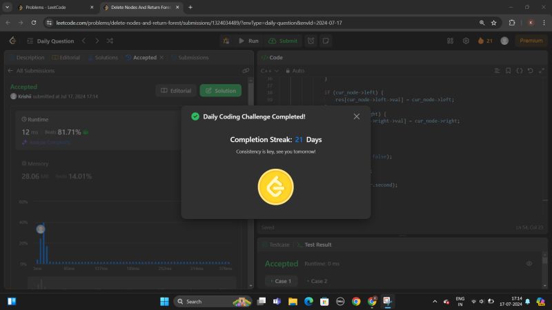 Krishika Bhandari on LinkedIn: #day24 #100daysofcodingchallenge # ... Krishika Bhandari on LinkedIn: #day24 #100daysofcodingchallenge # ...