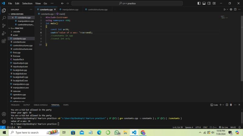 Himanshi Jolly on LinkedIn: #coding #challenge #learning #cplusplus Himanshi Jolly on LinkedIn: #coding #challenge #learning #cplusplus