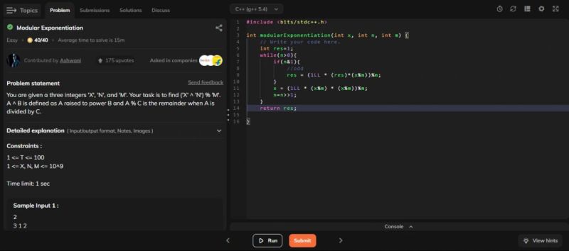 Utsav Maji on LinkedIn: #leetcode #codingninjas #codingjourney # ... Utsav Maji on LinkedIn: #leetcode #codingninjas #codingjourney # ...
