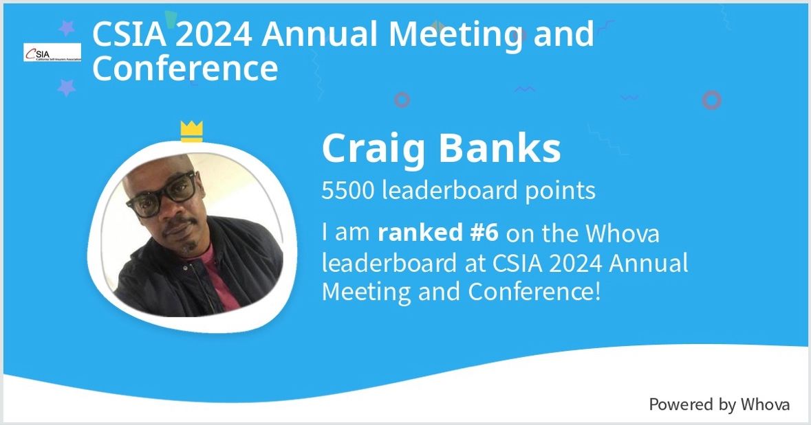 Craig Banks posted on LinkedIn Craig Banks posted on LinkedIn