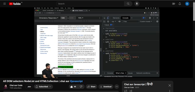 Learn DOM Selectors in JavaScript | Bilal Ansari posted on the topic ... Learn DOM Selectors in JavaScript | Bilal Ansari posted on the topic ...