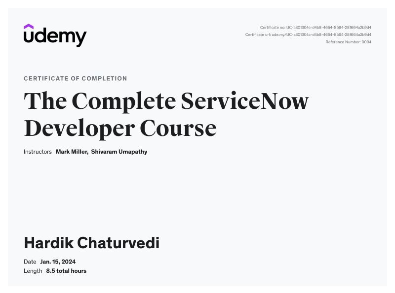 Hardik Chaturvedi on LinkedIn: #snow #udemy Hardik Chaturvedi on LinkedIn: #snow #udemy