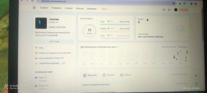 Mohd Abdullah on LinkedIn: trying leetcode questions with c++ Mohd Abdullah on LinkedIn: trying leetcode questions with c++
