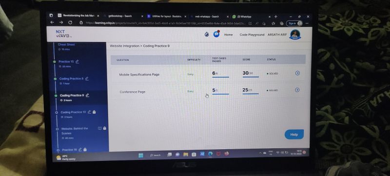 Arsath Arif on LinkedIn: #nxtwave #codingpractice #coding # ... Arsath Arif on LinkedIn: #nxtwave #codingpractice #coding # ...