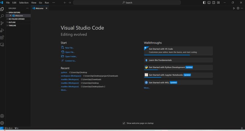 Cheruku Ravali on LinkedIn: Kiran Sagar PythonLife Task 1: vs code and ... Cheruku Ravali on LinkedIn: Kiran Sagar PythonLife Task 1: vs code and ...