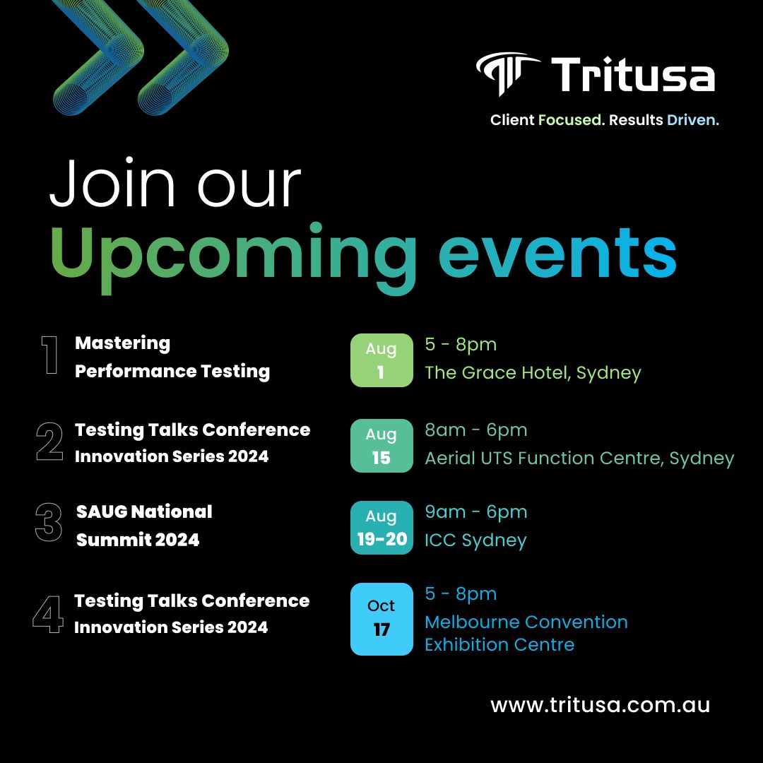 Tritusa Consulting on LinkedIn: #upcomingevents #tritusa #innovation # ... Tritusa Consulting on LinkedIn: #upcomingevents #tritusa #innovation # ...