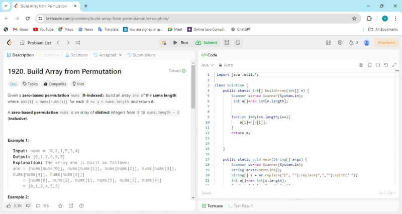 Vasuki K on LinkedIn: #leetcode #day2 #array #cse_krce Vasuki K on LinkedIn: #leetcode #day2 #array #cse_krce