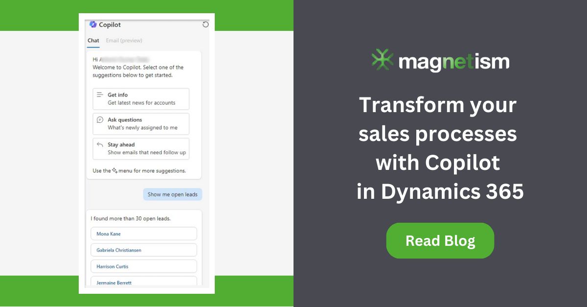 Magnetism on LinkedIn: Transform seller effectiveness with Dynamics 365 ... Magnetism on LinkedIn: Transform seller effectiveness with Dynamics 365 ...