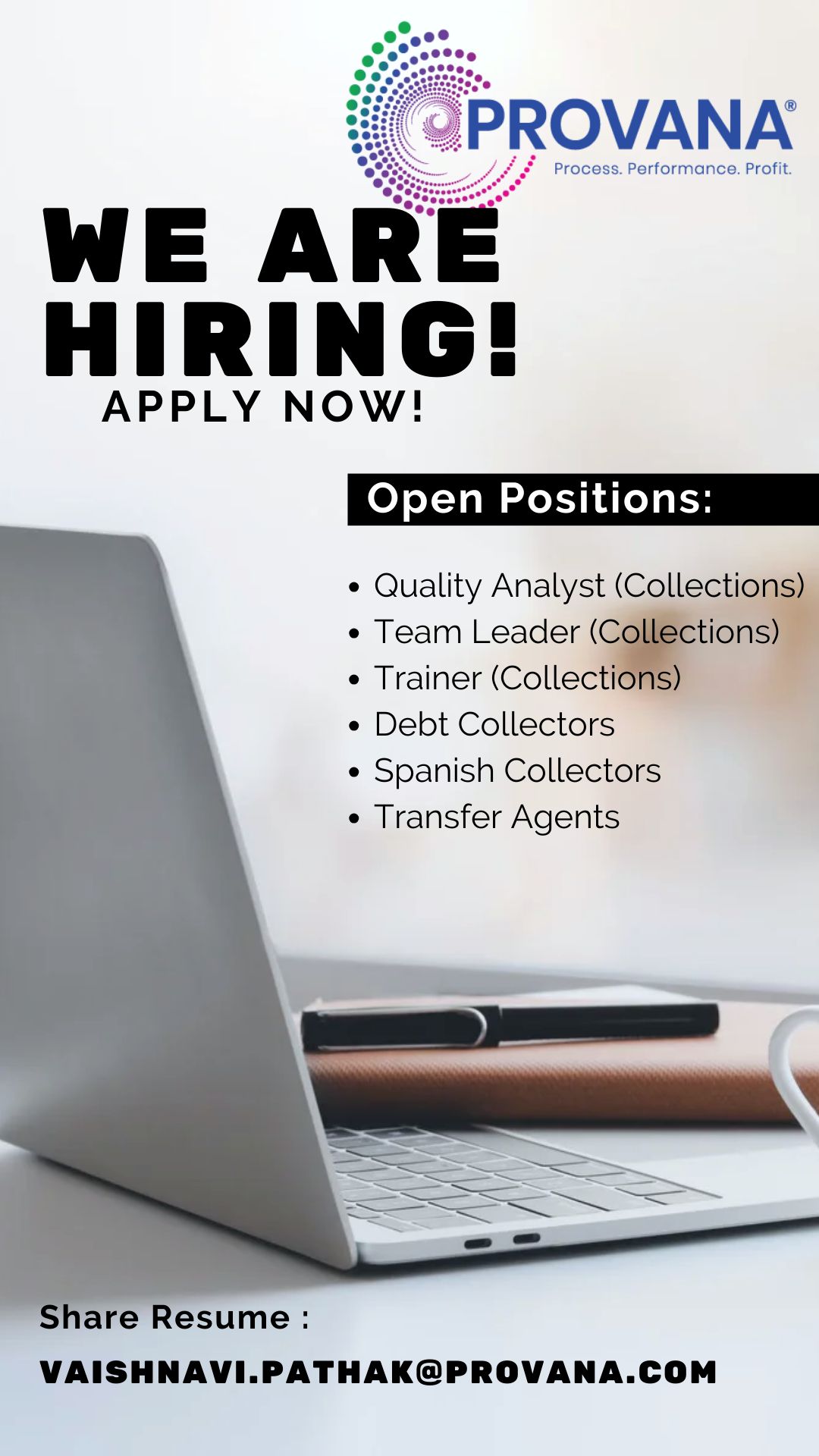 Vaishnavi Pathak on LinkedIn: #connections #hiring #mnc #provana #jobs ... Vaishnavi Pathak on LinkedIn: #connections #hiring #mnc #provana #jobs ...
