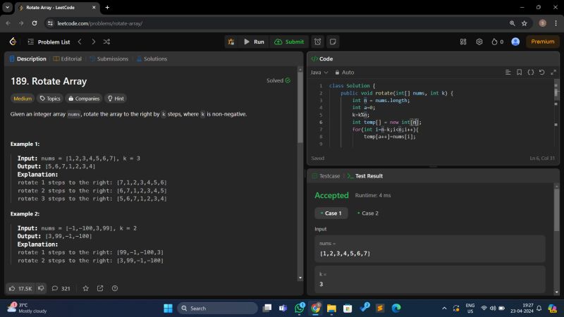 Sivaram Mariappan on LinkedIn: #leetcode100dayschallenge #leetcode # ... Sivaram Mariappan on LinkedIn: #leetcode100dayschallenge #leetcode # ...
