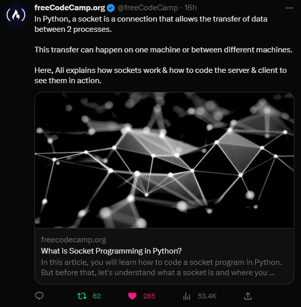 P S Mohammed Ali على LinkedIn: #programming #python #network P S Mohammed Ali على LinkedIn: #programming #python #network