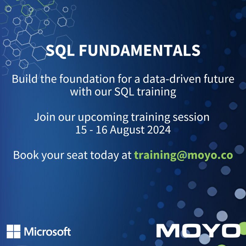 Moyo Talent Solutions on LinkedIn: #sqltraining #sqlfundamentals # ... Moyo Talent Solutions on LinkedIn: #sqltraining #sqlfundamentals # ...