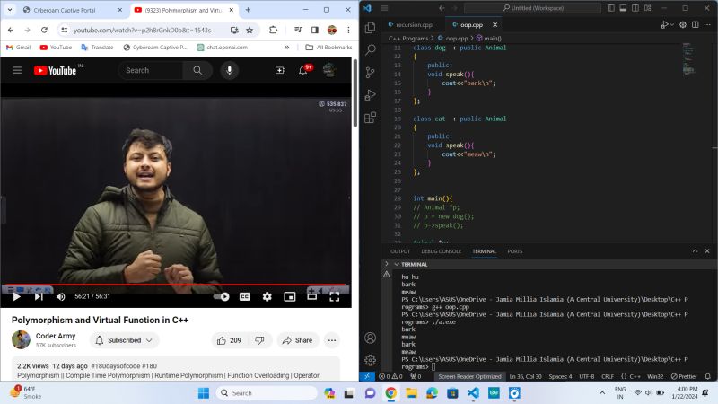 Nafis Khan on LinkedIn: #180daysofcode #dsa #cpp #oops #coderarmy # ... Nafis Khan on LinkedIn: #180daysofcode #dsa #cpp #oops #coderarmy # ...
