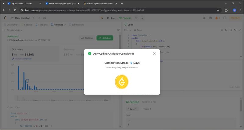 Tanisha Gupta on LinkedIn: #50daycodingchallenge #day6 #codingchallenge ... Tanisha Gupta on LinkedIn: #50daycodingchallenge #day6 #codingchallenge ...
