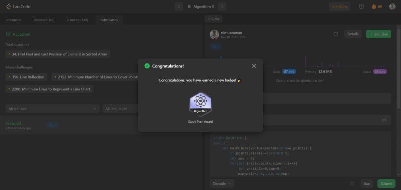 Md. Nimuzzaman on LinkedIn: #leetcode #21dayschallenge #algorithm # ... Md. Nimuzzaman on LinkedIn: #leetcode #21dayschallenge #algorithm # ...