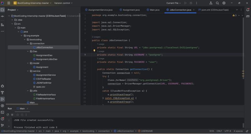 Ankita Gomkar on LinkedIn: #bootcoding #maven #java #postgresql # ... Ankita Gomkar on LinkedIn: #bootcoding #maven #java #postgresql # ...
