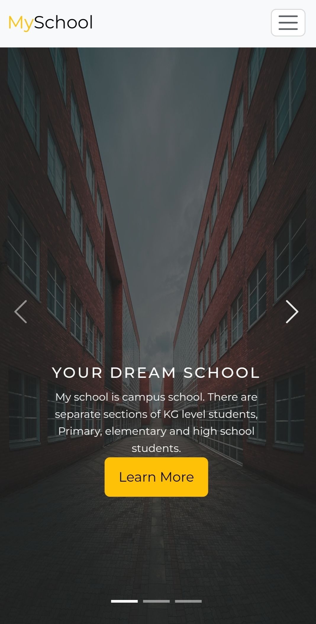 Akshay Bilagi on LinkedIn: #schoolwebsite #bootstrap #reactjs # ... Akshay Bilagi on LinkedIn: #schoolwebsite #bootstrap #reactjs # ...