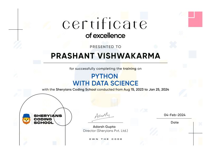 PRASHANT VISHWAKARMA on LinkedIn: #datascience #python #machinelearning ... PRASHANT VISHWAKARMA on LinkedIn: #datascience #python #machinelearning ...